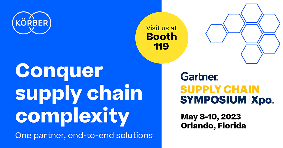 Körber Supply Chain at Gartner Supply Chain Symposium/Xpo 2023