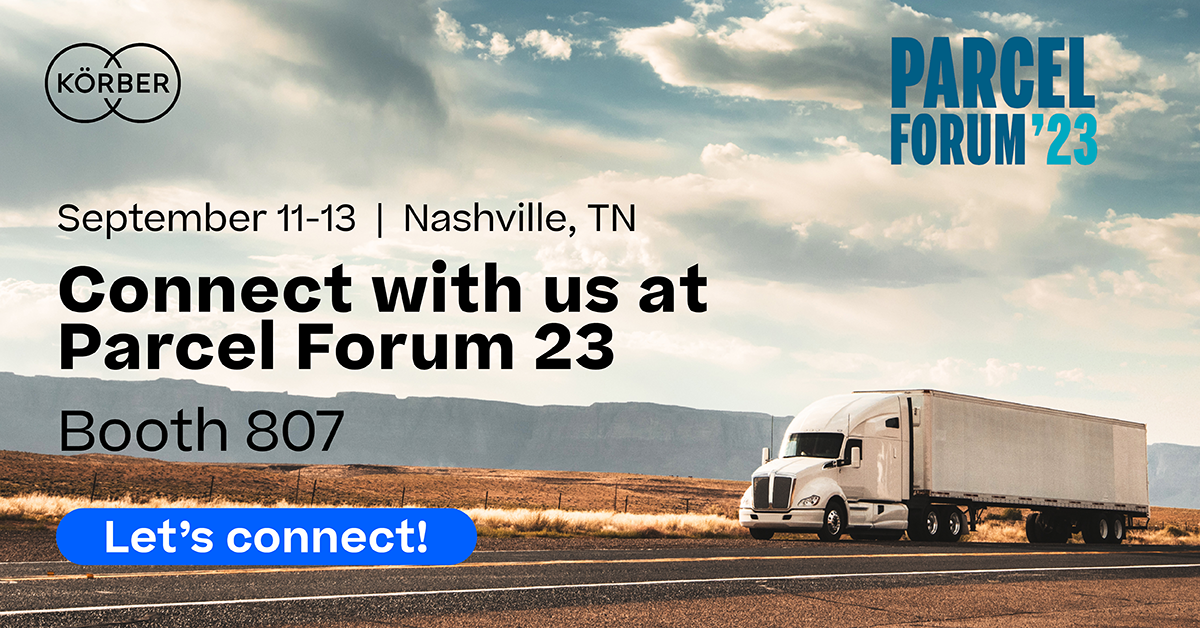 Körber Supply Chain at Parcel Forum 2023